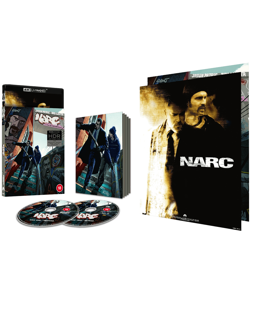 Narc Limited Edition (4K Ultra HD) Chi McBride Jason Patric Ray Liotta ...