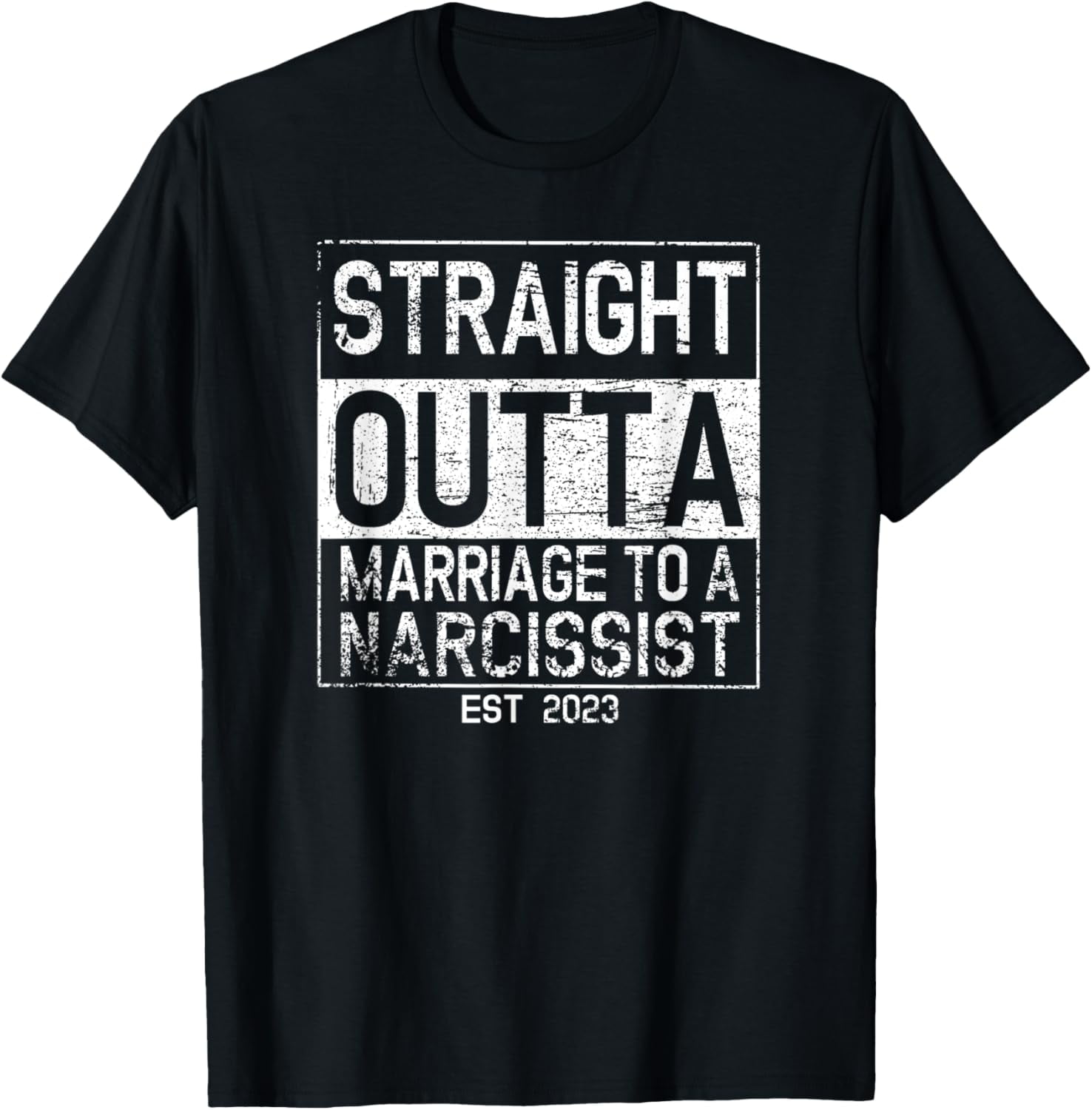 Narcissist Divorce Party 2023 Survivor T-Shirt - Walmart.com