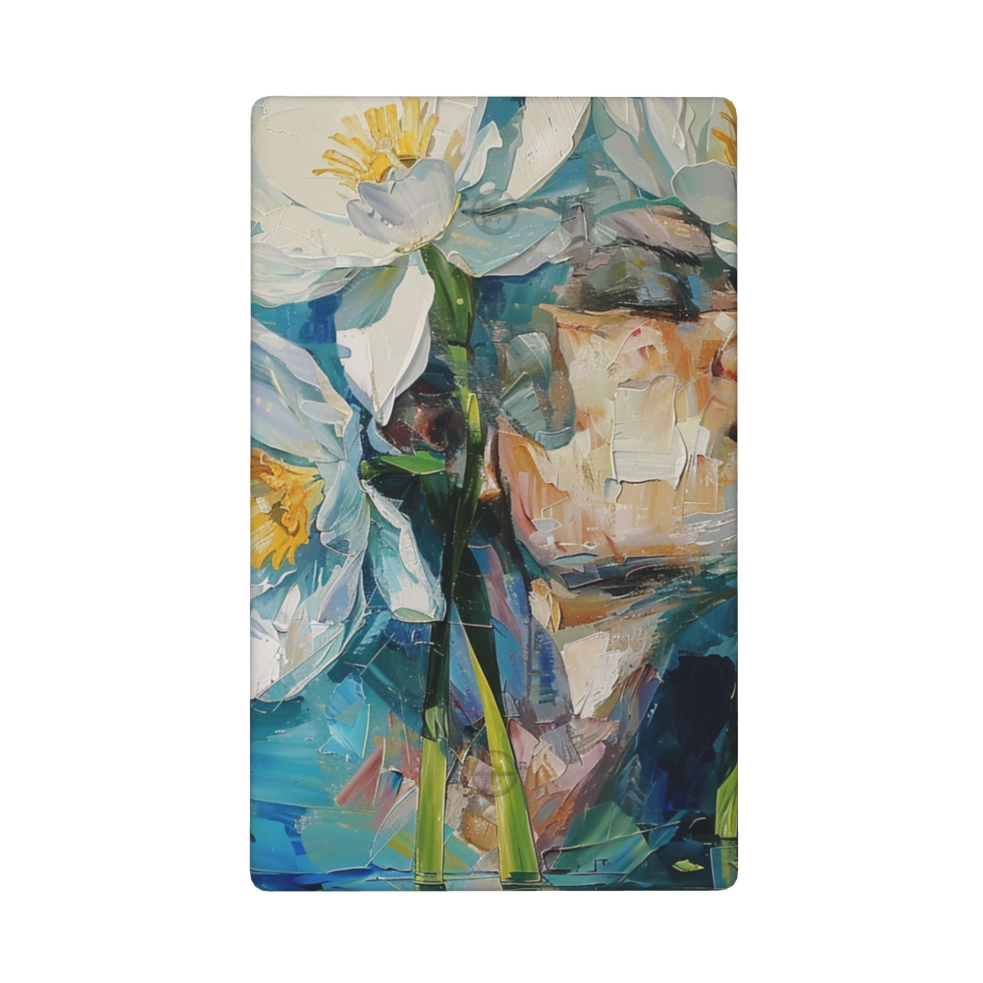 Narcissus Daffodil Face Art Switch Cover Decorative Wall Plate ...