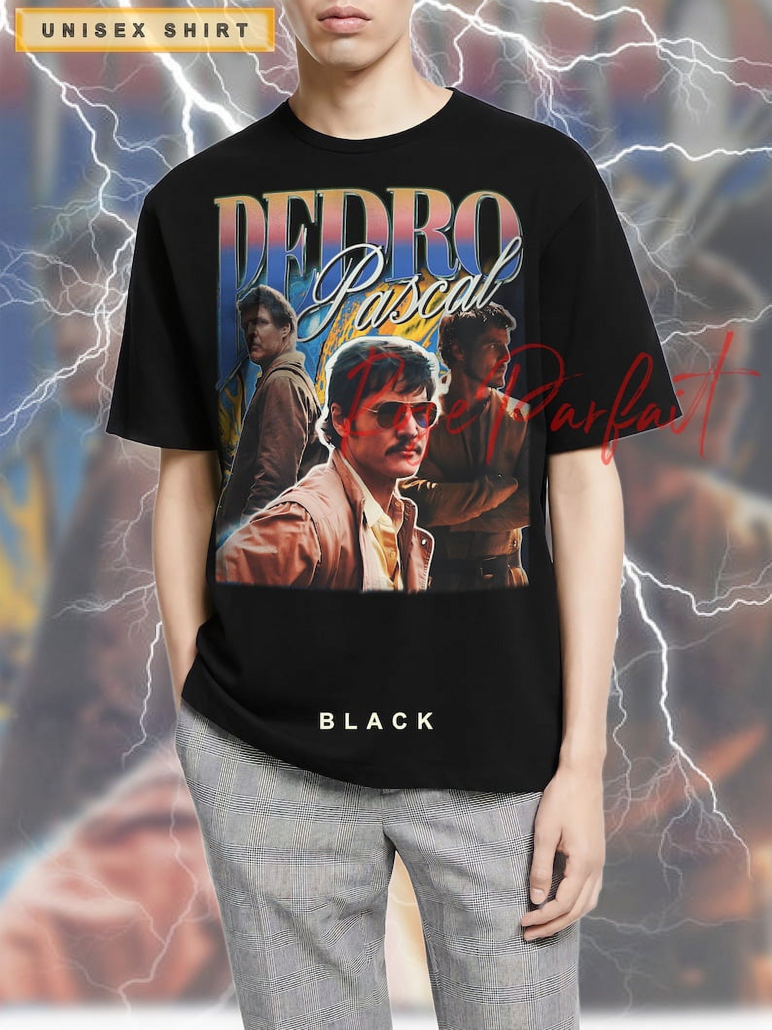 Narco Pedro Pascal Fans Gift, Retro 90s Vintage Pedro Pascal Shirt ...
