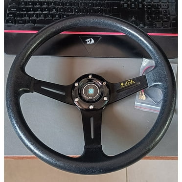 Universal PU 14 inch ND Auto Racing Steering wheels Deep Corn Drifting ...