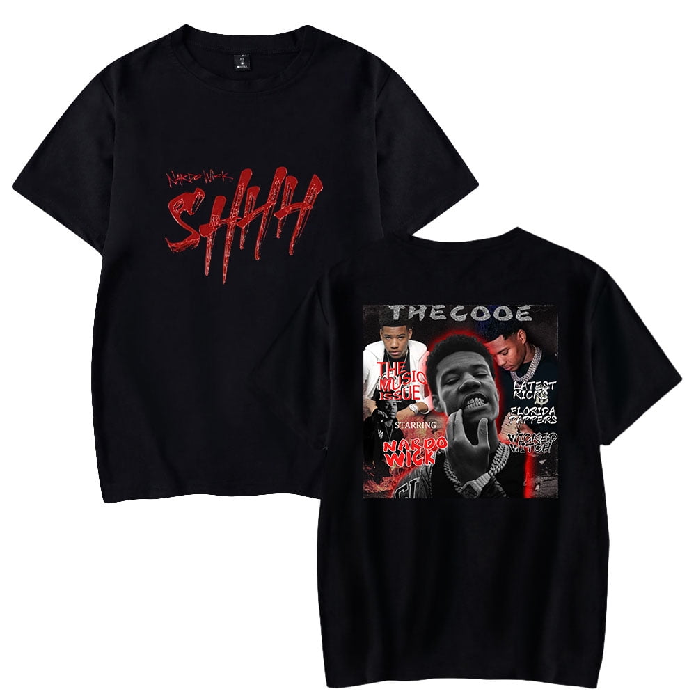 Nardo Wick Casual Short Sleeve T-shirts Men Women Rapper Clothes Unisex ...