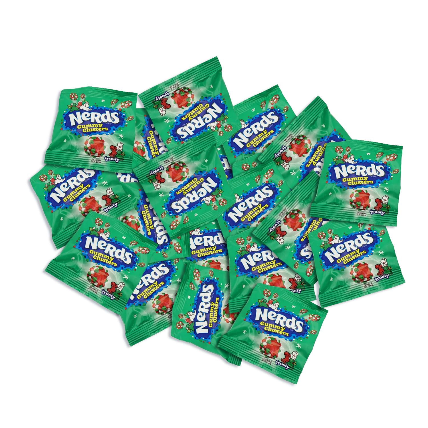 Nards Frosty Gummy Clusters - 1 lbs Individually Wrapped Candy Pack ...