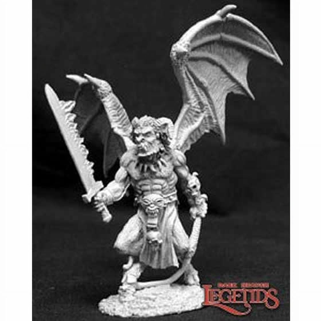 Narglauth Fire Demon Miniature 25mm Heroic Scale Dark Heaven Legends ...