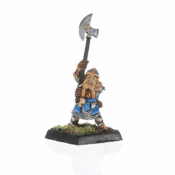 Narin Dwarf Halberdier Miniature 25mm Heroic Scale Figure Warlord ...