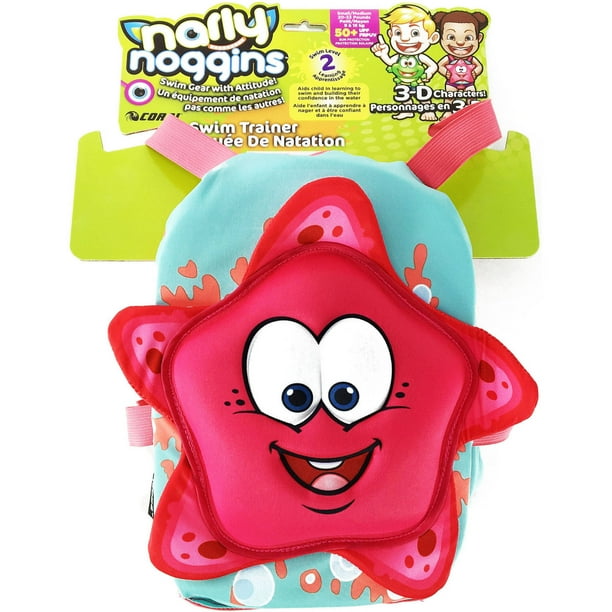 Narly Noggins 3D Vacuum Swim Trainer, Starfish - Walmart Business Supplies