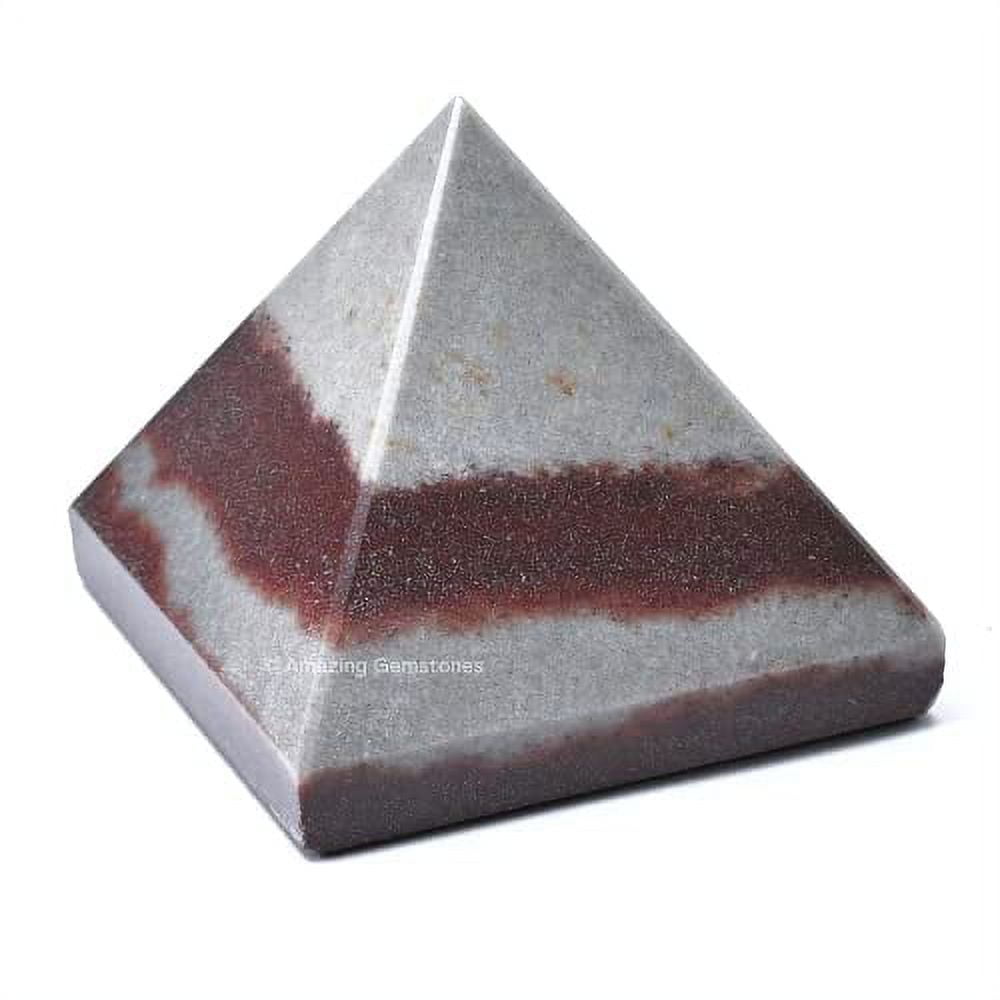 Narmada Shiva Lingam Pyramid Crystal 2" Inch - Walmart.com