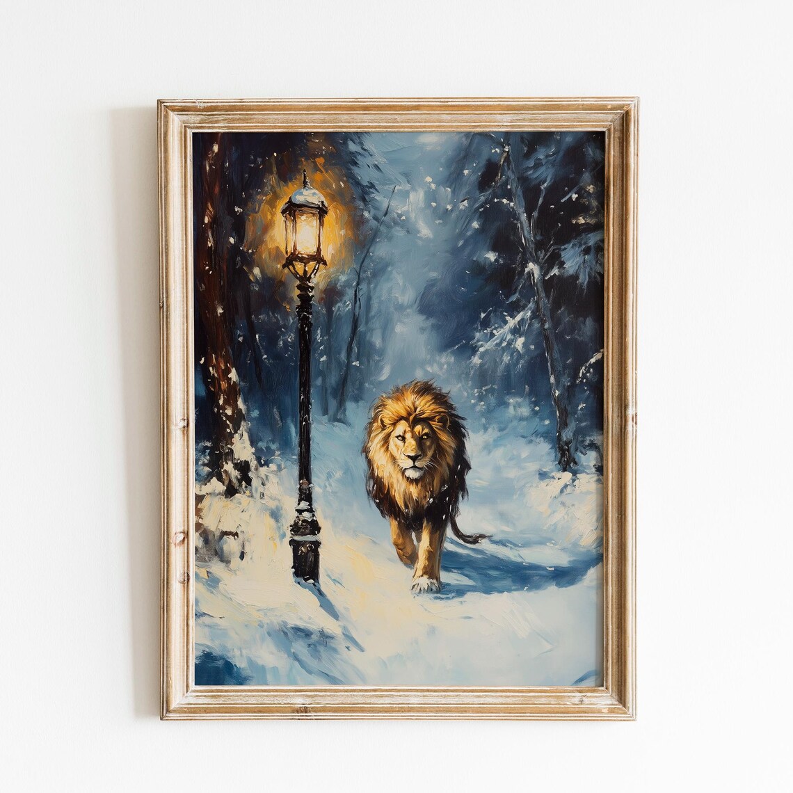 Narnia Paint Wall Art,Antique Narnia,Book Nook Decor, Narnia Lion Room ...