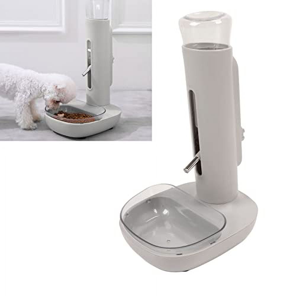 Naroote Dog Water Bowl Dispenser, Standing Dog Water Dispenser, 26oz ...