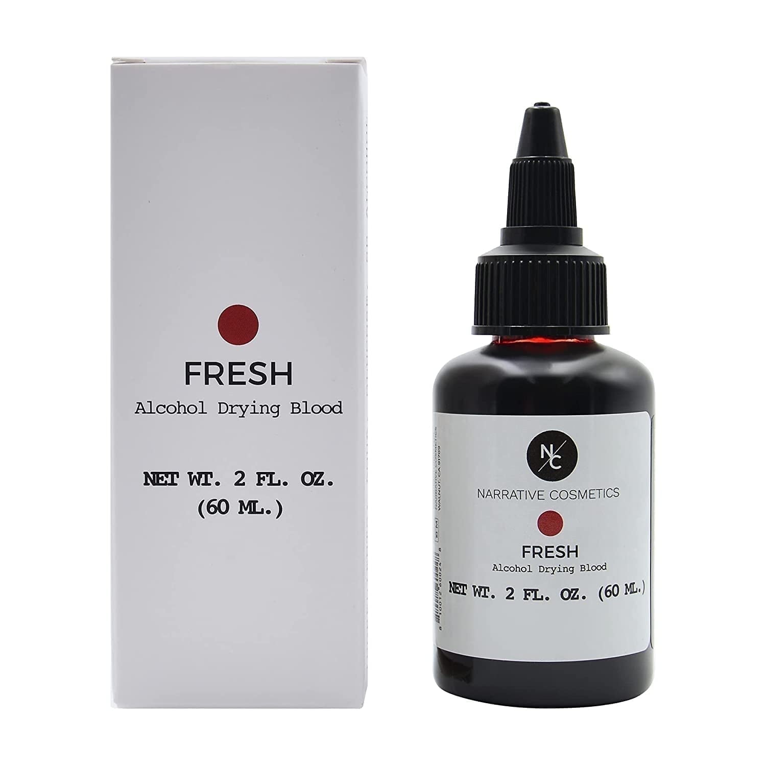 Narrative Cosmetics Alcohol Drying Blood, Ultra-Realistic Fake Liquid ...