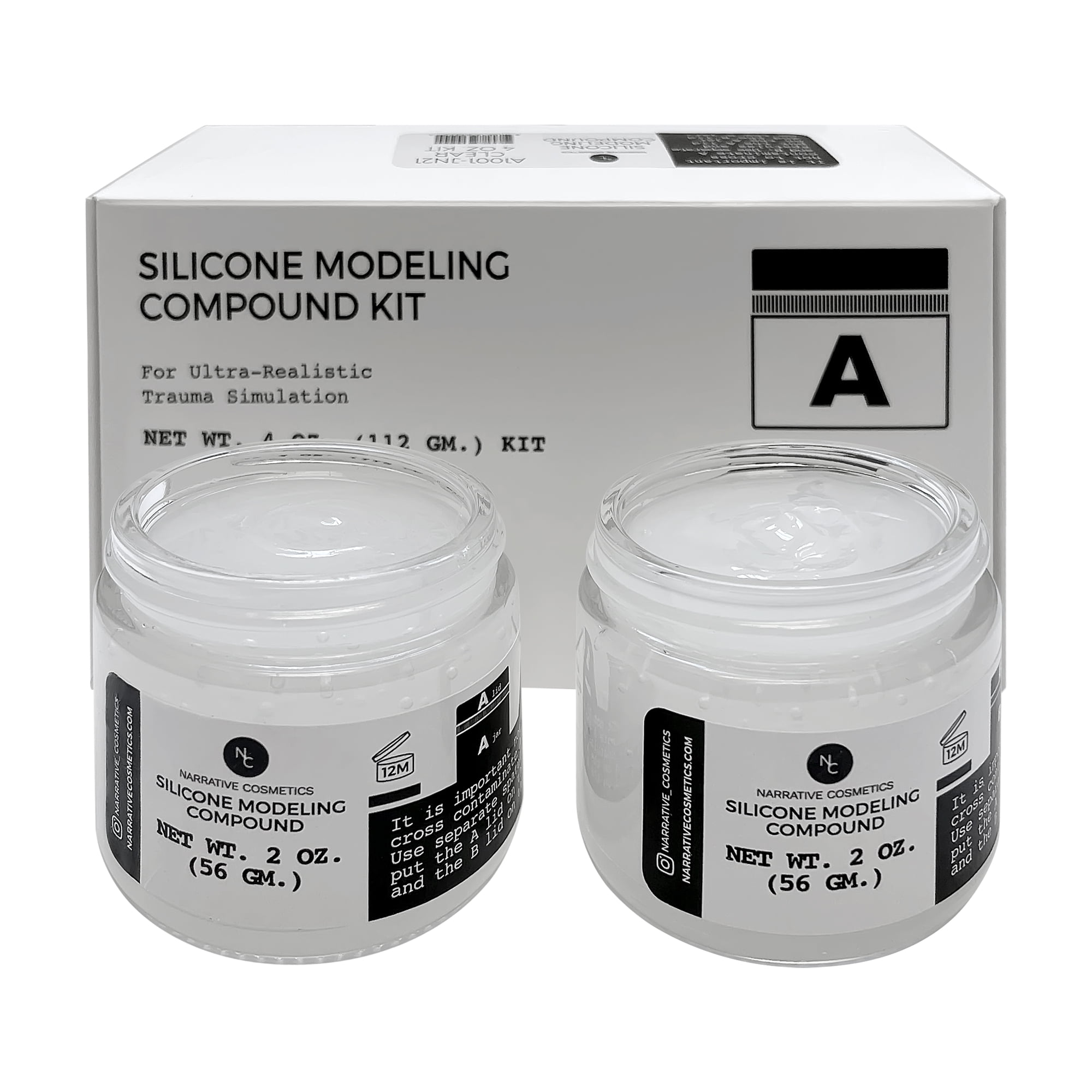 Free Shipping! Narrative Cosmetics Silicone Modeling Compound Wound ...