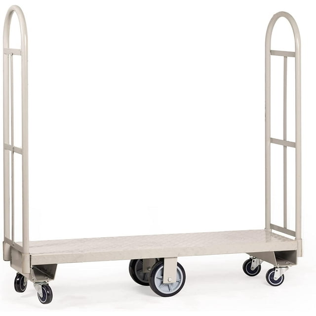 Narrow Aisle U-Boat Platform Truck Dolly | 16 x 60 Heavy Duty Utility ...