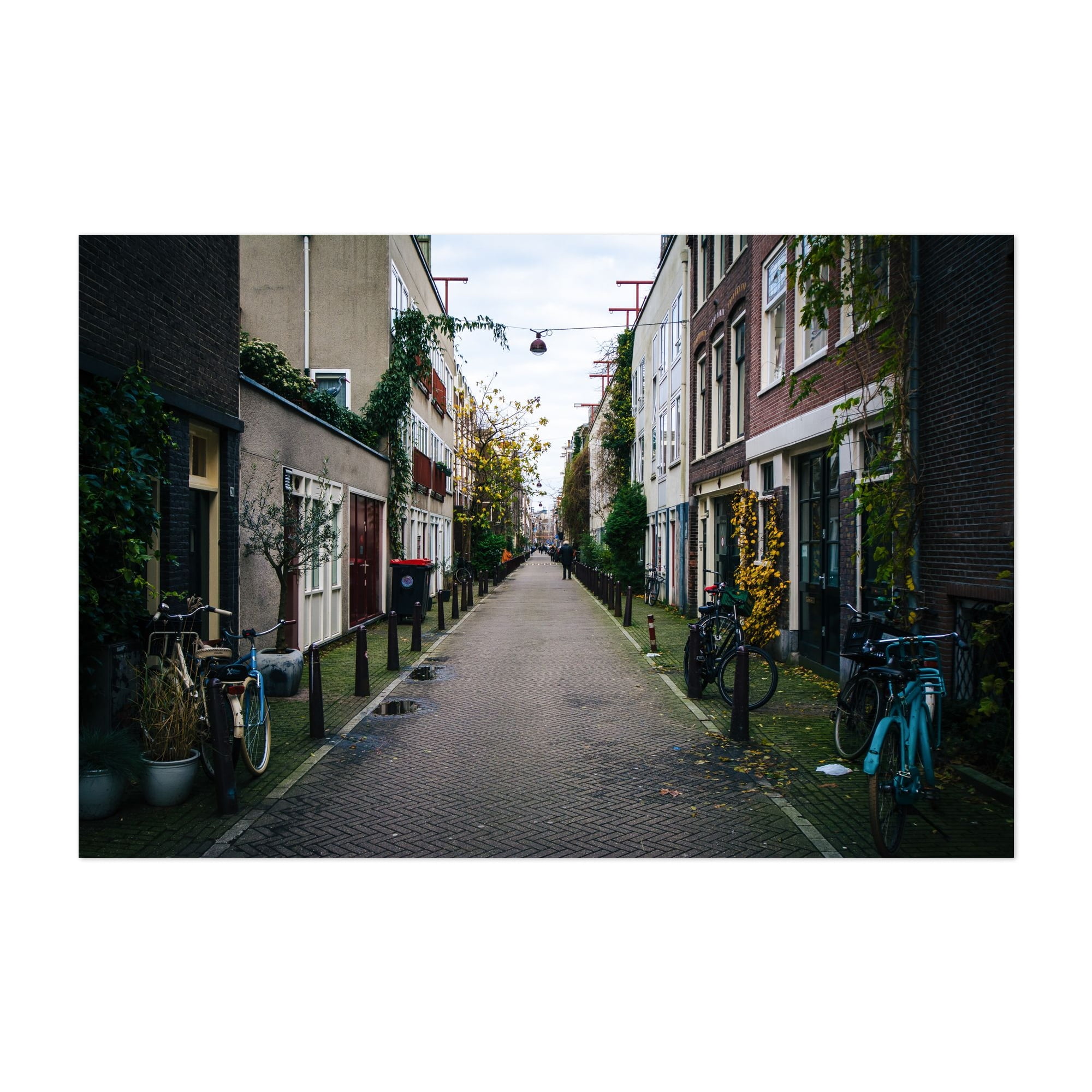Narrow - Amsterdam Netherlands Photography Unframed Wall Art Print 30 x ...