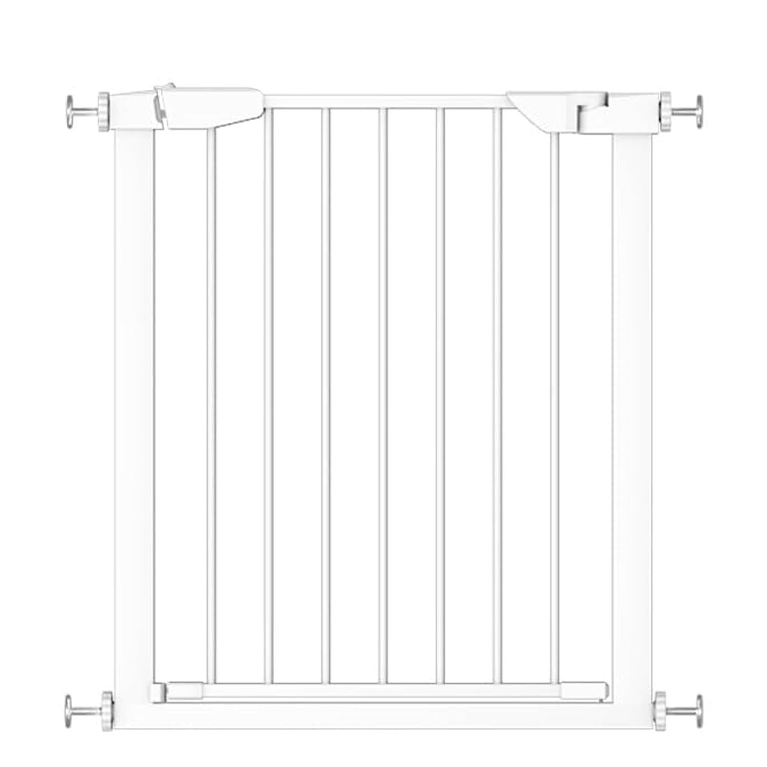 Narrow Baby Gate for Doorway Stair 25.59"-28.3" Wide Pressure Mounted ...