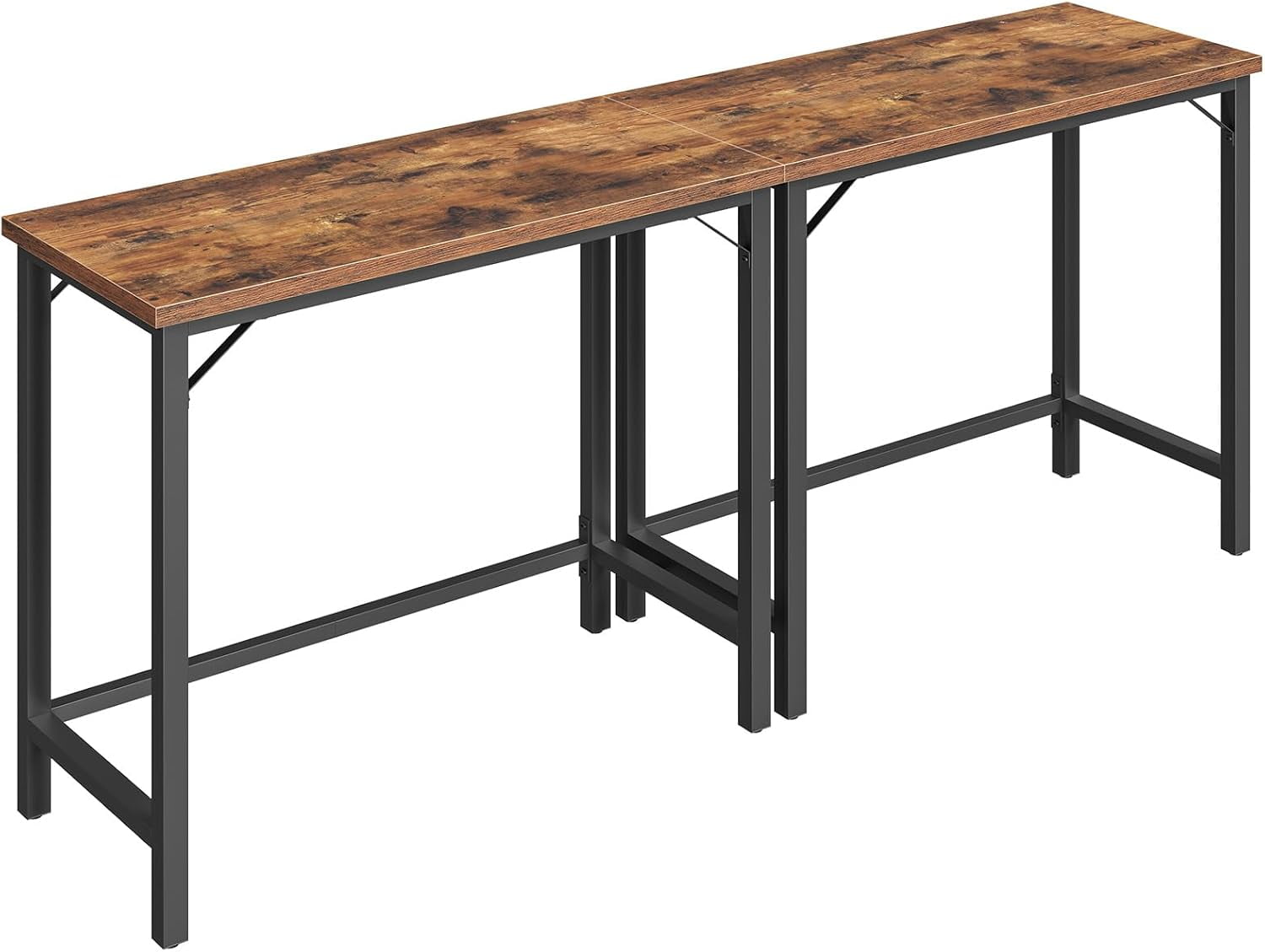 Narrow Bar Table, 63-Inch Pub Table for Dining Room, Counter Bar Tables ...