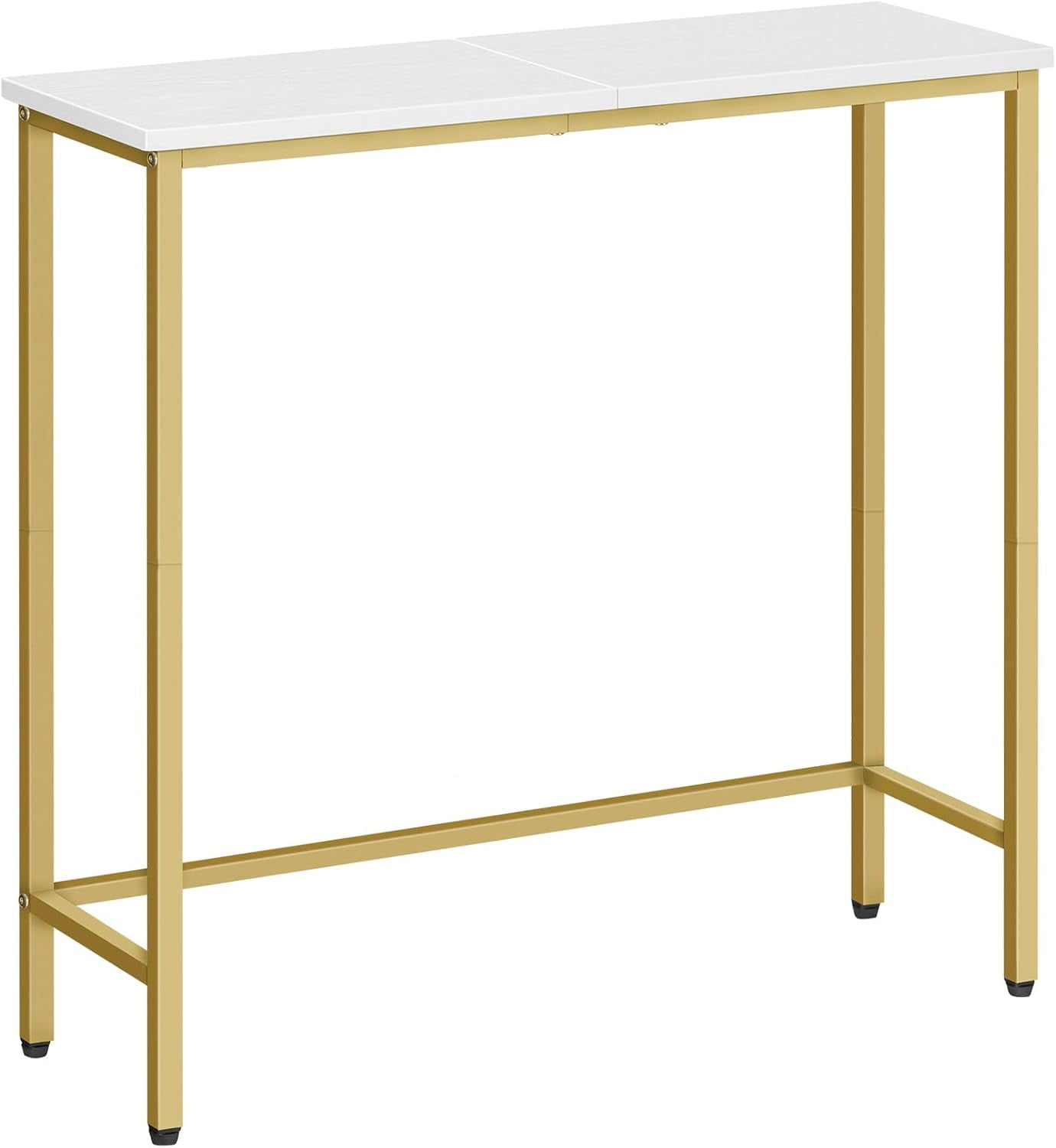 Narrow Console Table, 29.5" Small Entryway Table, Thin Sofa Table, Side ...