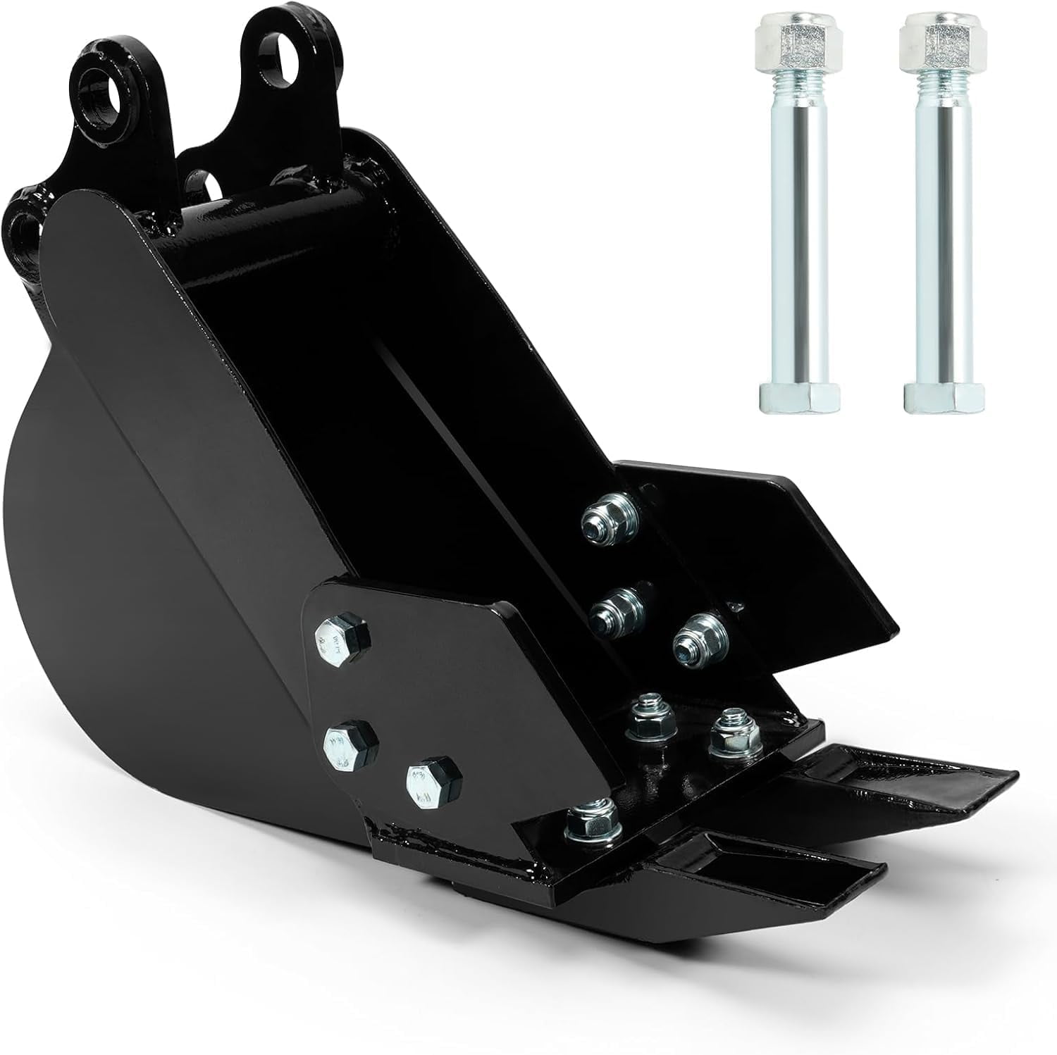 Narrow Digging Bucket, 7.87in Mini Excavator Attachments, Span 90mm/3 ...