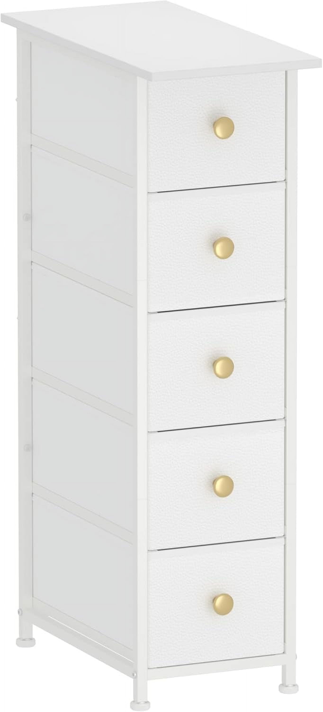 Narrow Dresser Cabinet Vertical Slim Dresser Chest of Drawers Skinny ...
