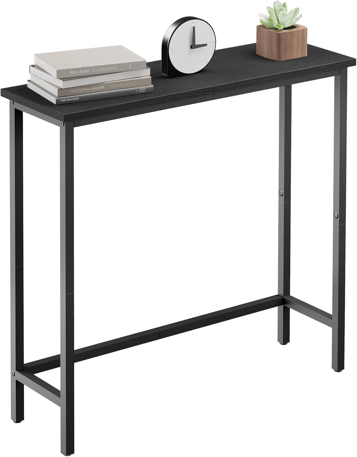 Narrow Hallway Table, 29.5" Small Console Table, Slim Entryway Table ...