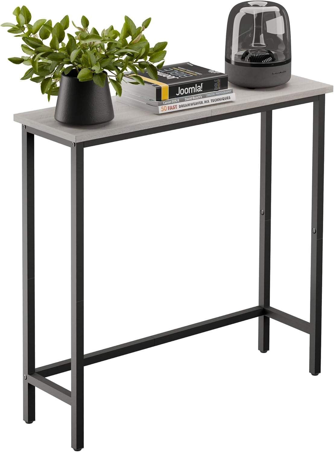 Narrow Console Table, 29.5" Slim Entryway Table, Sofa Stand, Hallway ...