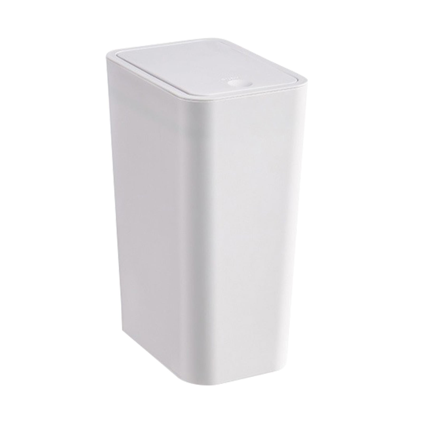 Narrow Lid Garbage Can Bathroom Slit Storage Bucket Living Room ...