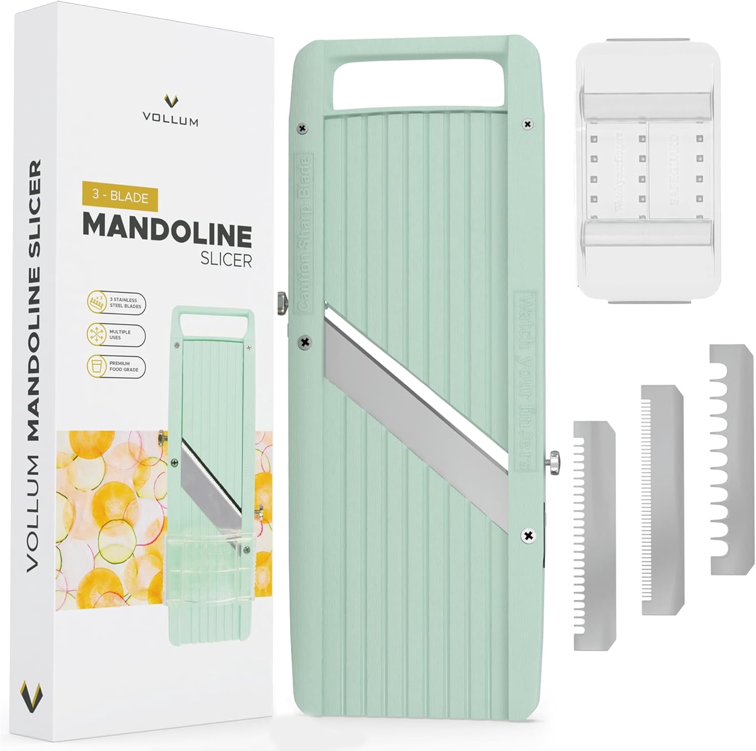 Narrow Mandoline Slicer for Kitchen – Professional Slicer Vegetable ...