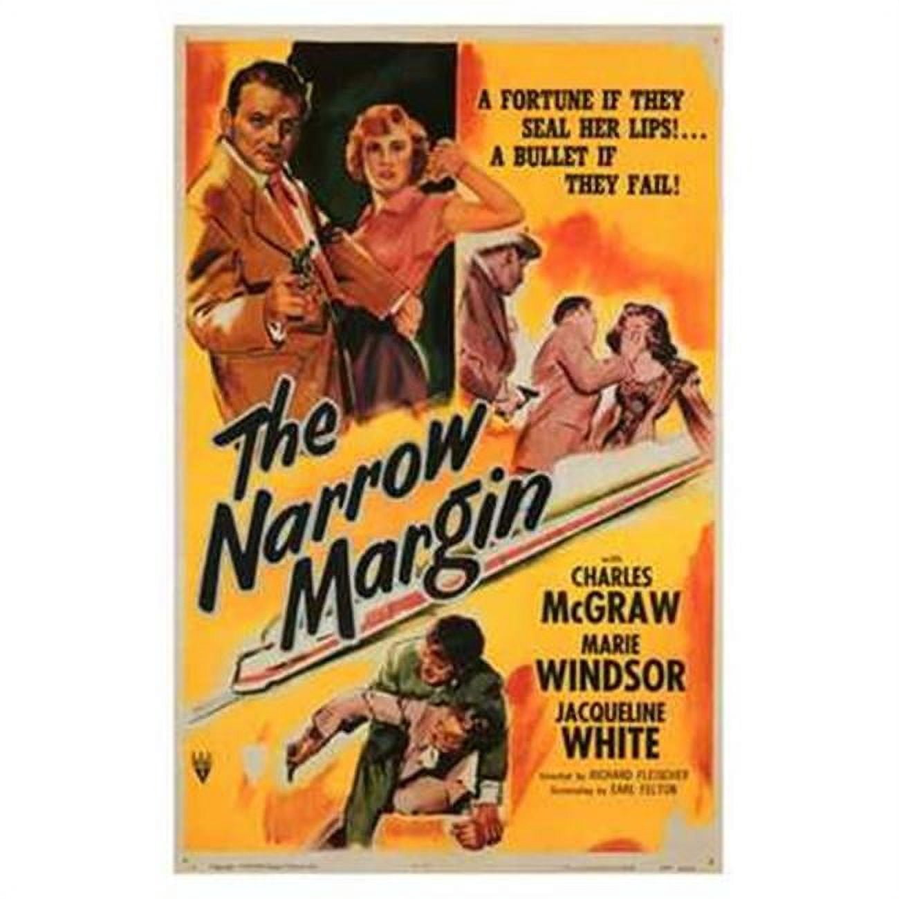 Narrow Margin Movie Poster - 11 x 17 in. - Walmart.com