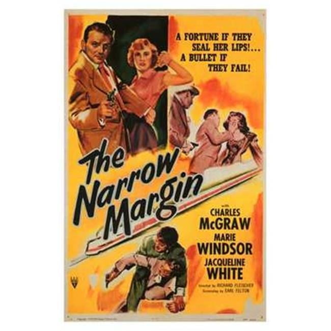 Narrow Margin Movie Poster - 11 x 17 in. - Walmart.com