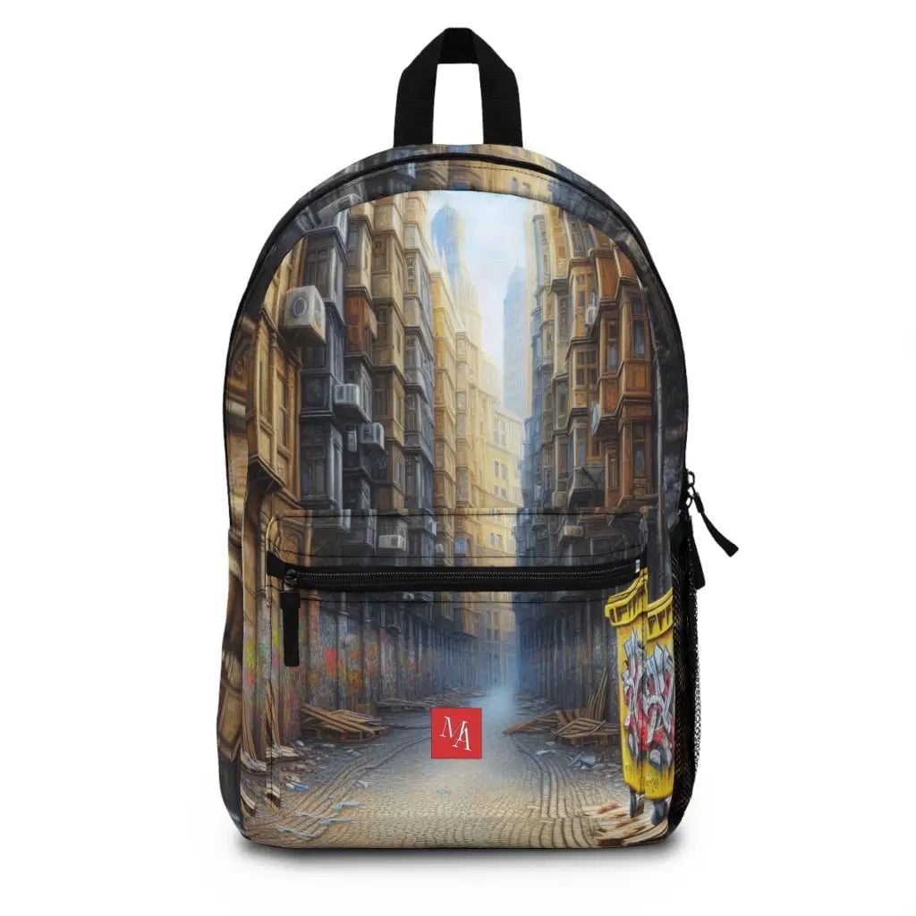 Narrow Passageway with Street Art - Backpack - Walmart.com