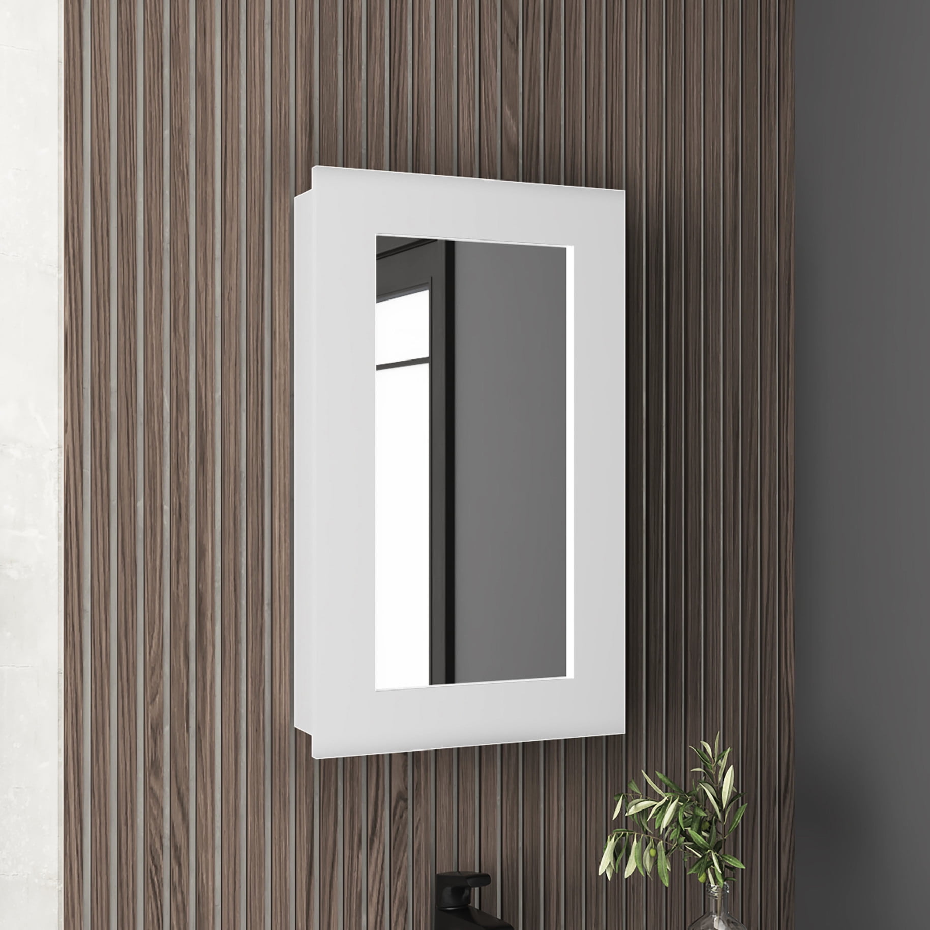 Narrow Profile Design - Easy Wall Mounting - Bathroom and Kitchen ...