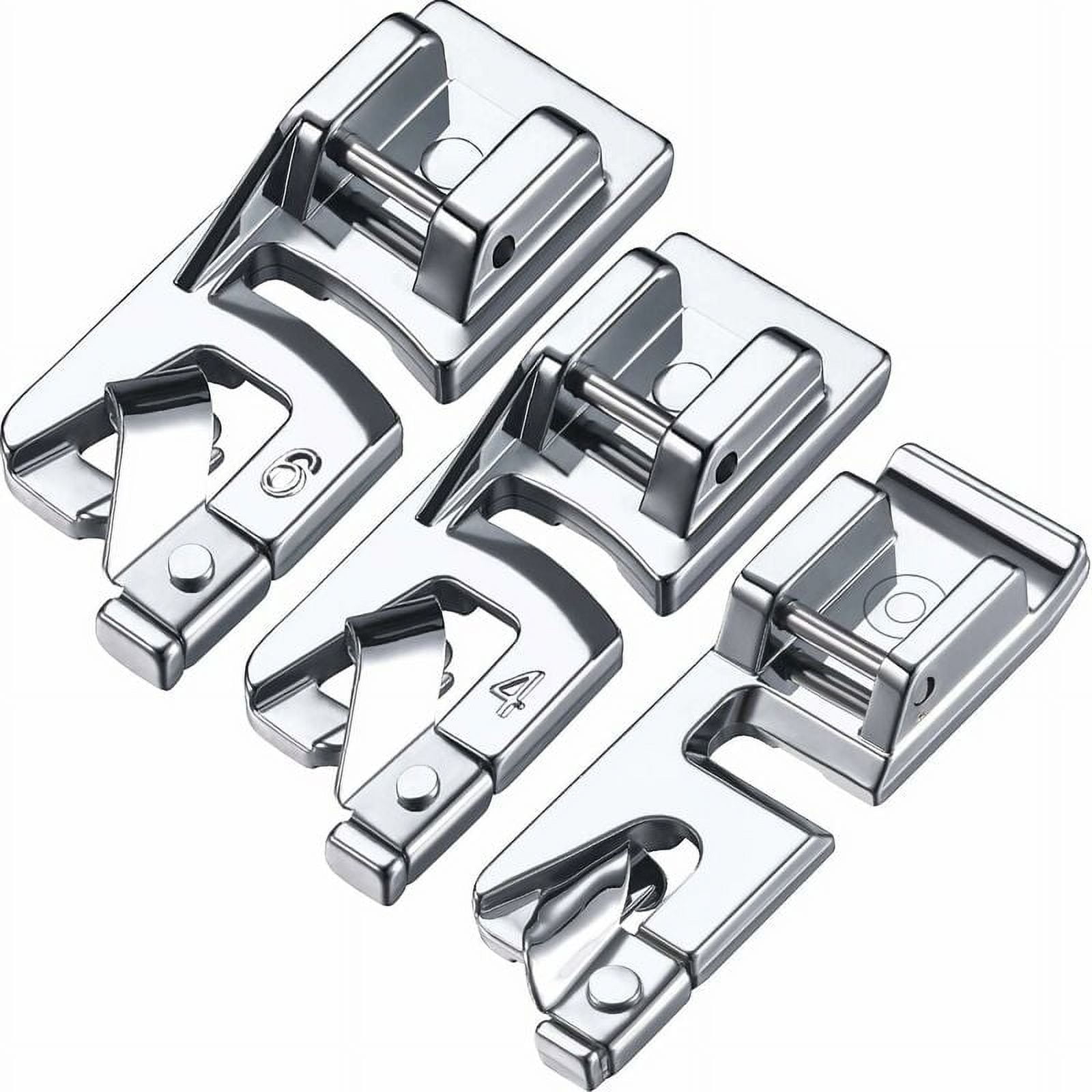 Narrow Rolled Hem Sewing Machine Presser Foot Set, Multi-Function ...