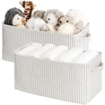 Narrow Storage Bins, Small Basket for Closet and Shelves, Rectangular ...