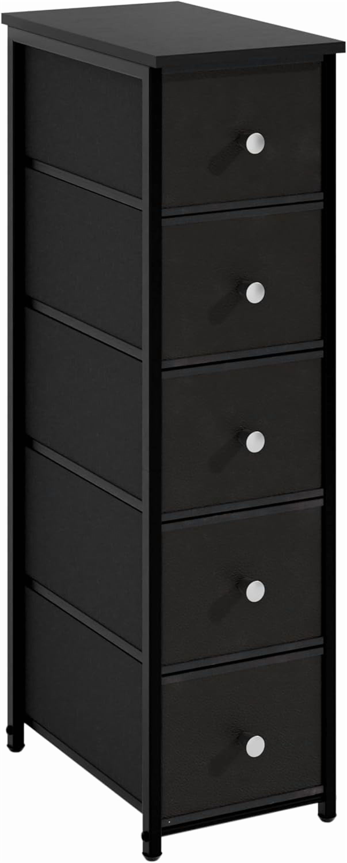 Narrow Storage Cabinet for Small Spaces Slim Bathroom Dresser with ...