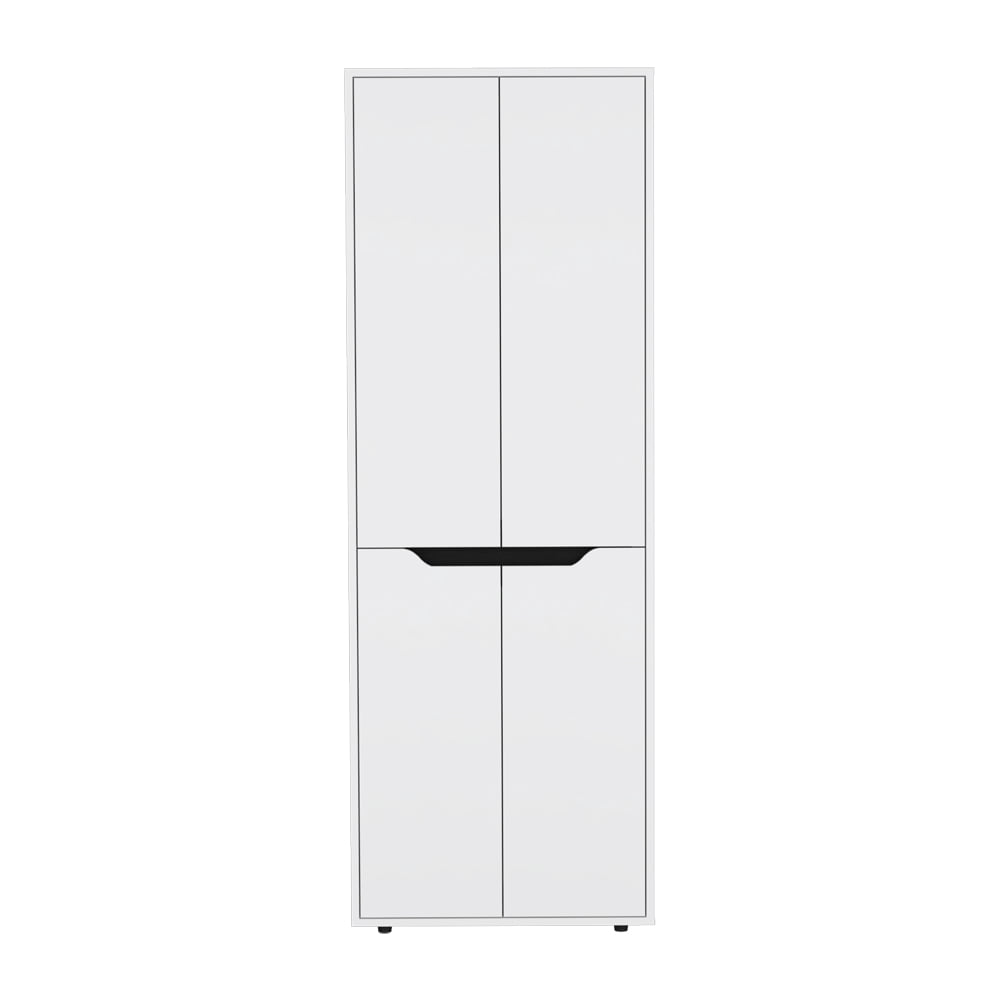 Narrow Tall Kitchen Pantry Cabinet, Multistorage Freestanding Unit for ...