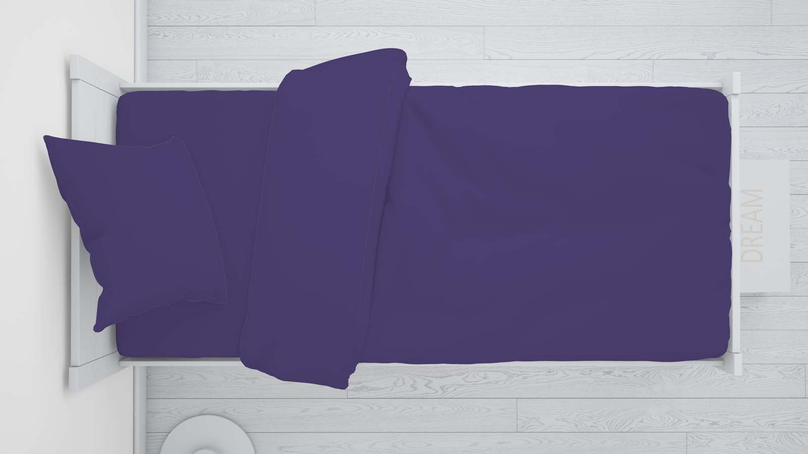 Narrow Twin Sheet Set - 100% Cotton Jersey - 32 x 75 x 14 - Softer than ...