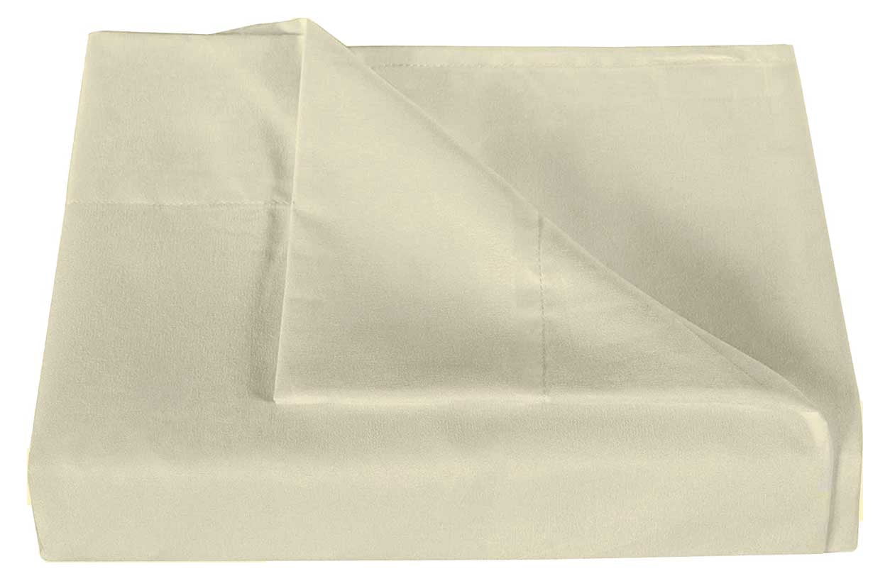 Narrow Twin Single Flat Top Sheet - 100% Cotton Jersey - Measures 28 x ...