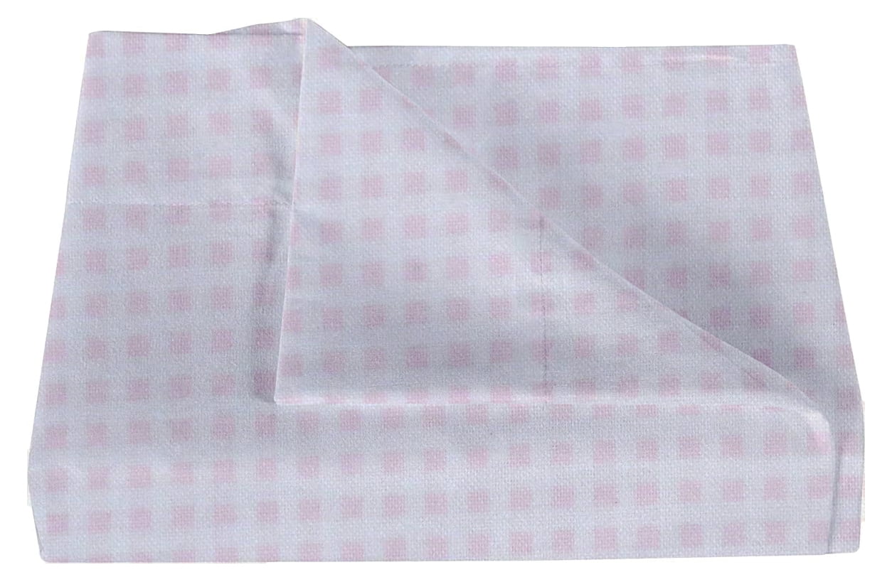 Narrow Twin Single Flat Top Sheet - 100% Cotton Jersey - Measures 30 x ...