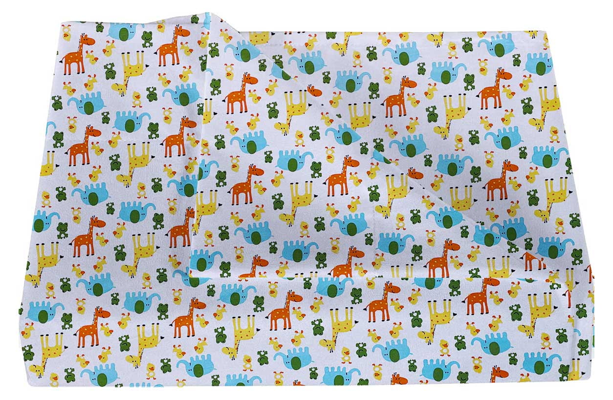 Narrow Twin Single Flat Top Sheet - 100% Cotton Jersey - Measures 33 x ...