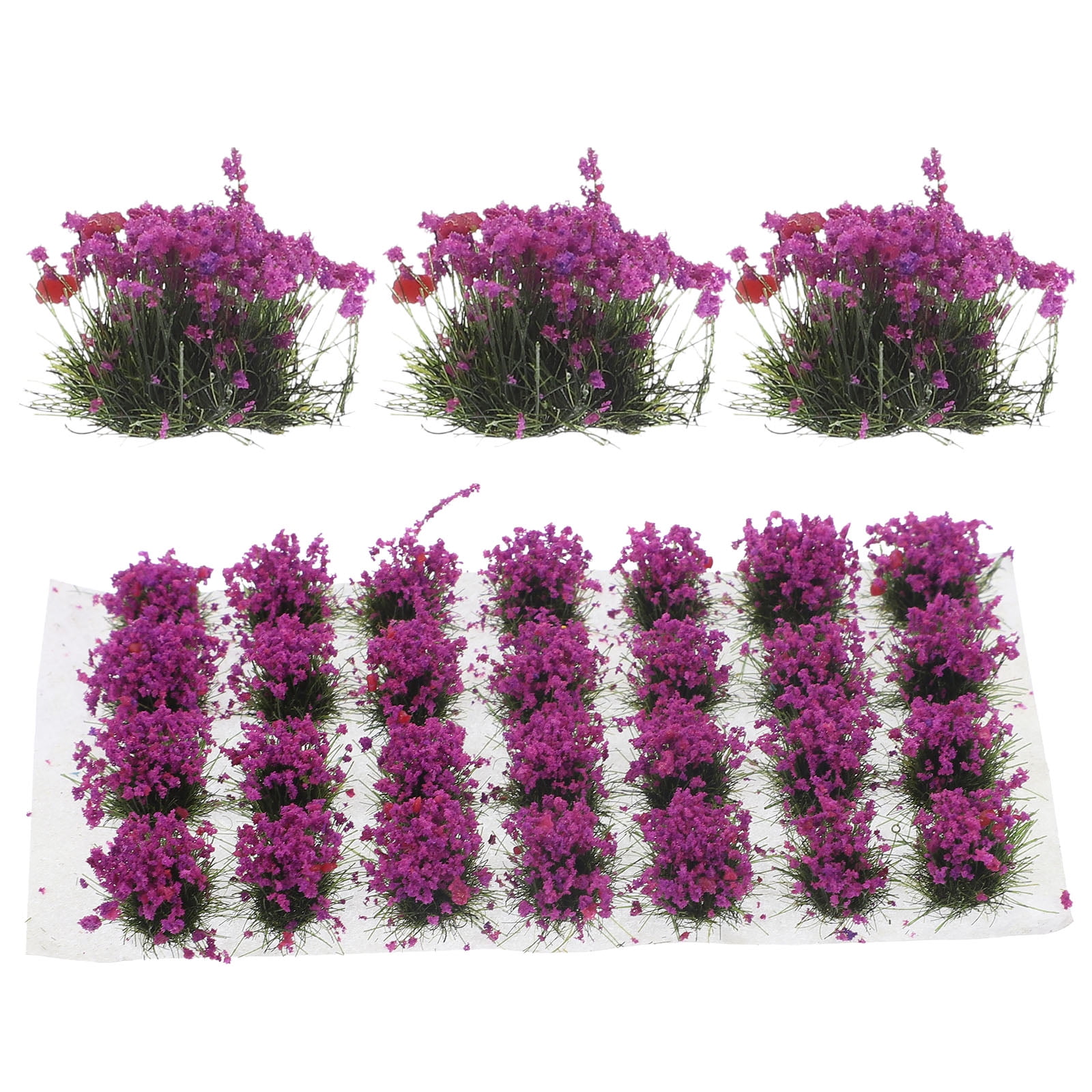 Narrster 1 Box DIY Miniature Flower Cluster Fake Flower Vegetation ...