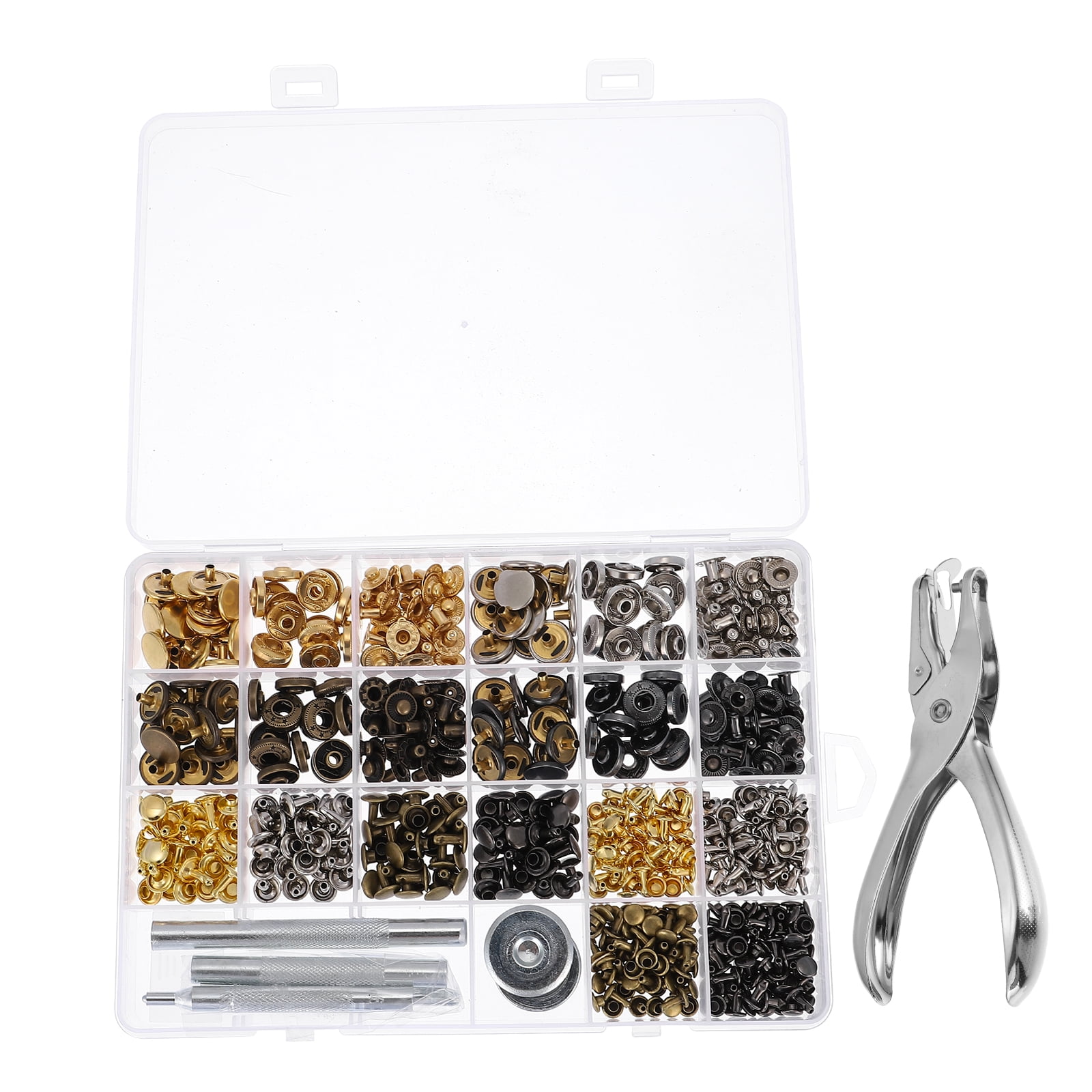 Narrster 1 Set DIY Luggage Bag Rivets Practical Leather Crafts Making ...