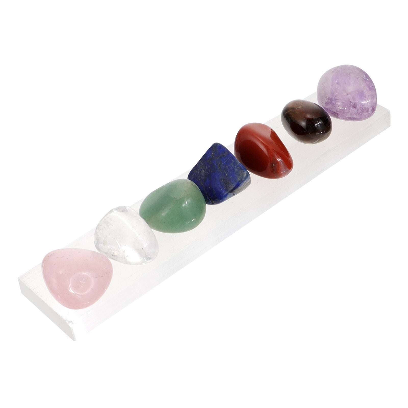 Narrster 1 Set The Seven Chakra Stones Natural Crystals Set Crystal ...