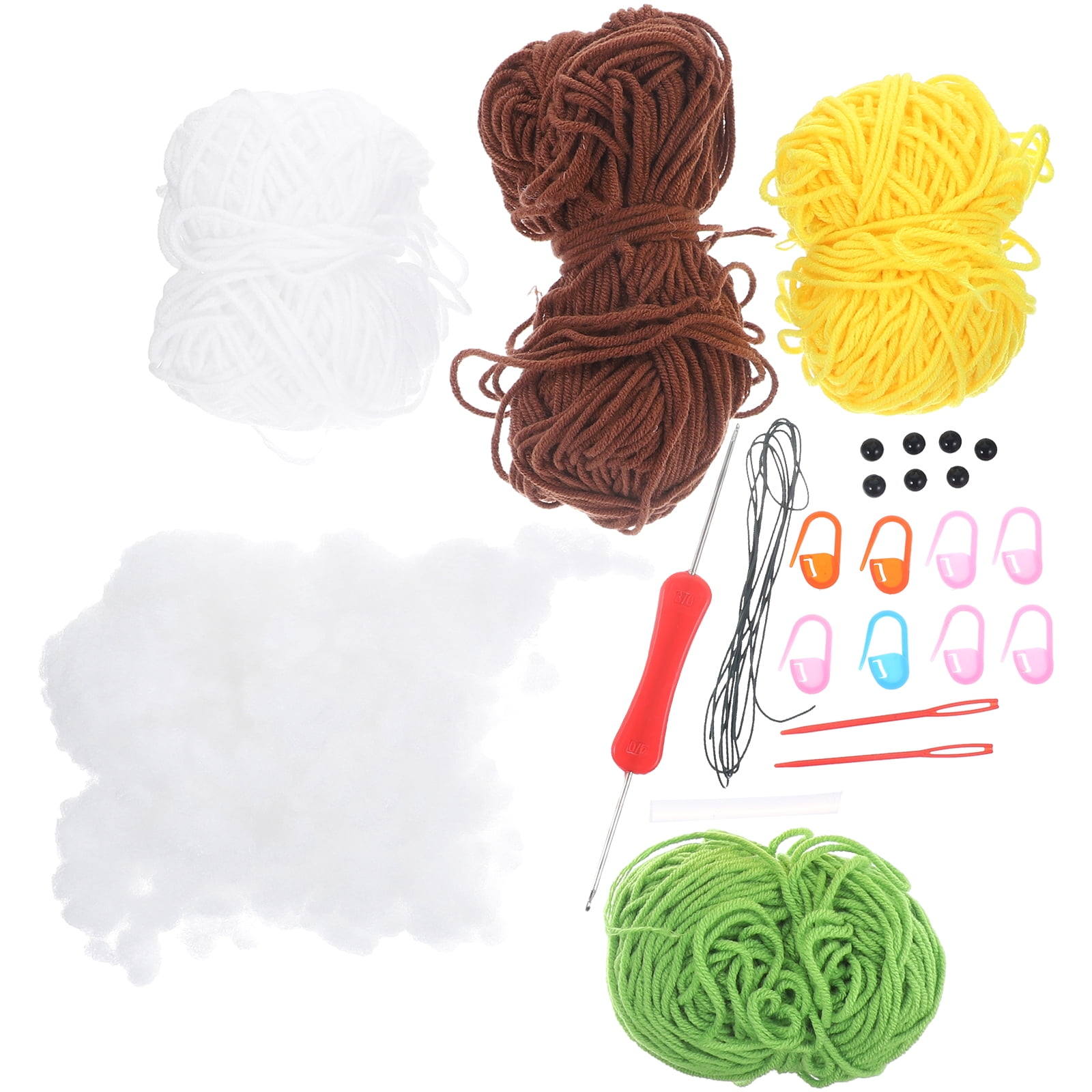 Narrster 1 Set of Crochet Knitting DIY Materials Handcraft Turtle Bee ...