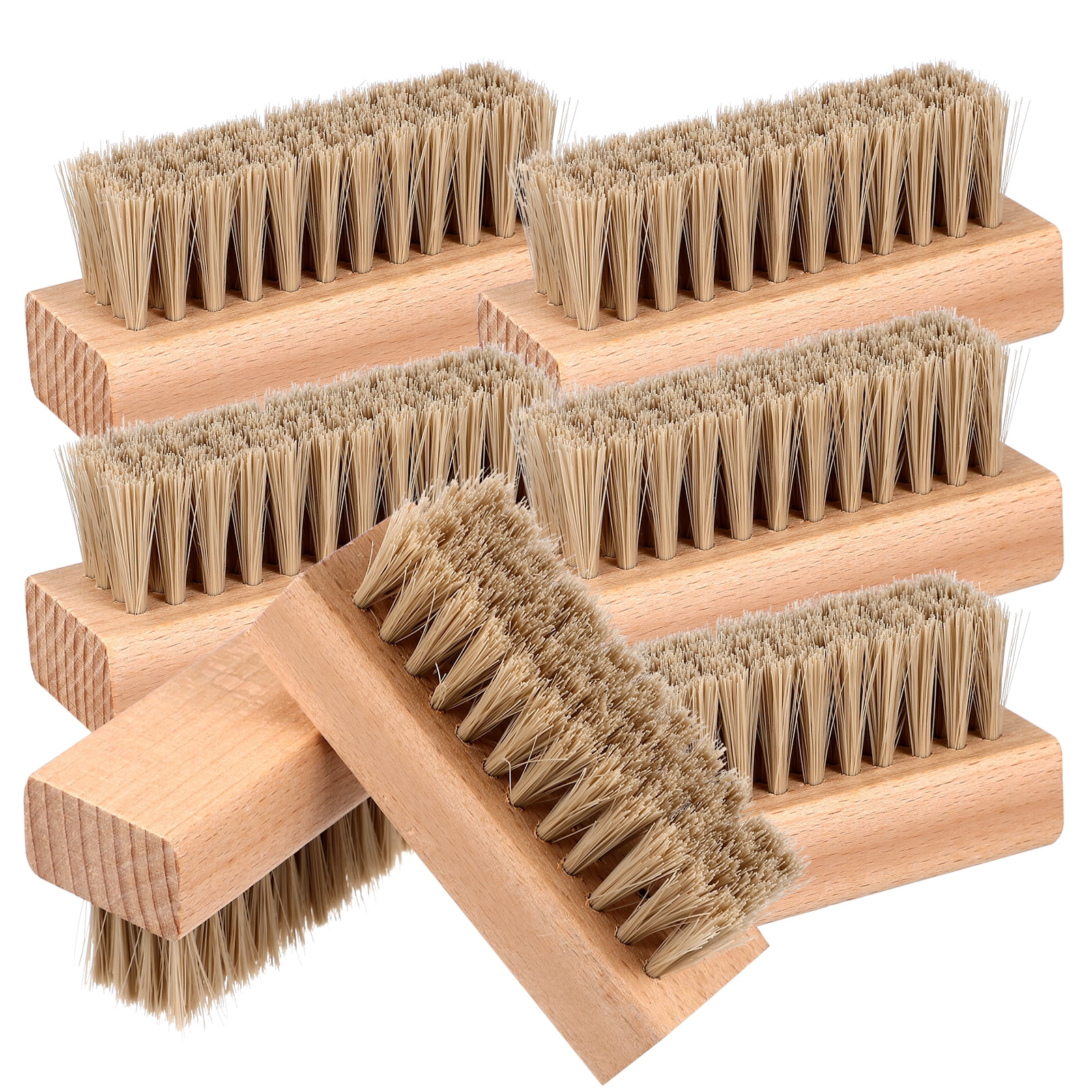 Narrster 10 Pcs Shoe Brushes Traditional Leather Shoe Polish Brushes ...