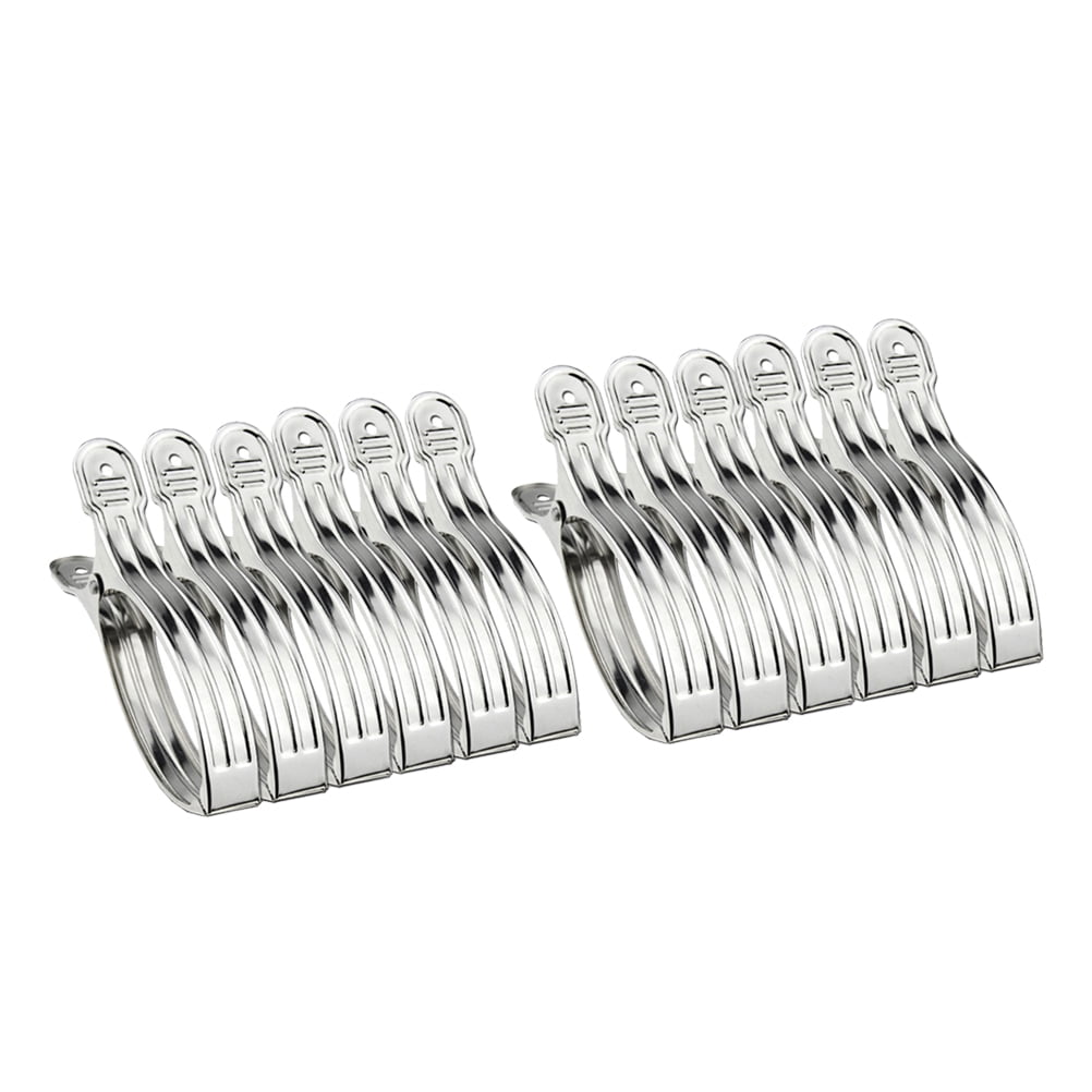 Narrster 12PCS Stainless Steel Quilt Clamp High Flexibility Quilt ...