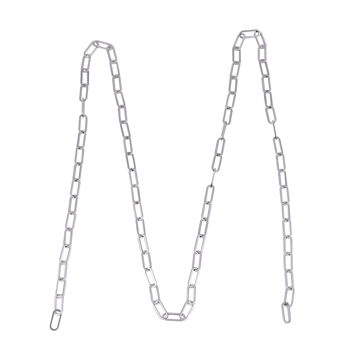 Narrster 1pc DIY Long Chain Stainless Steel Paperclip Interlocking ...