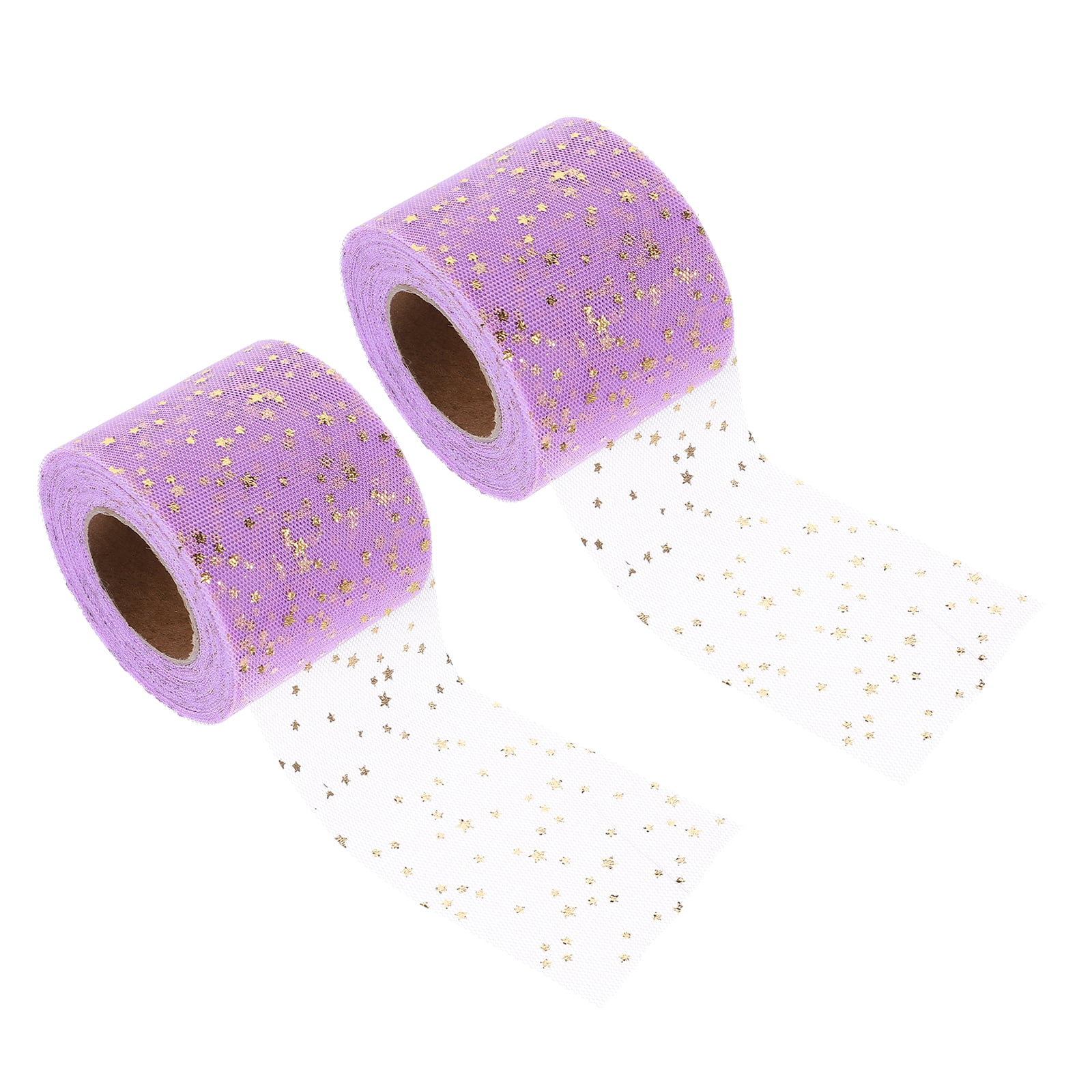 Narrster 2 rolls of Headdress DIY Mesh Roll DIY Crafts Bow Mesh Ribbons ...