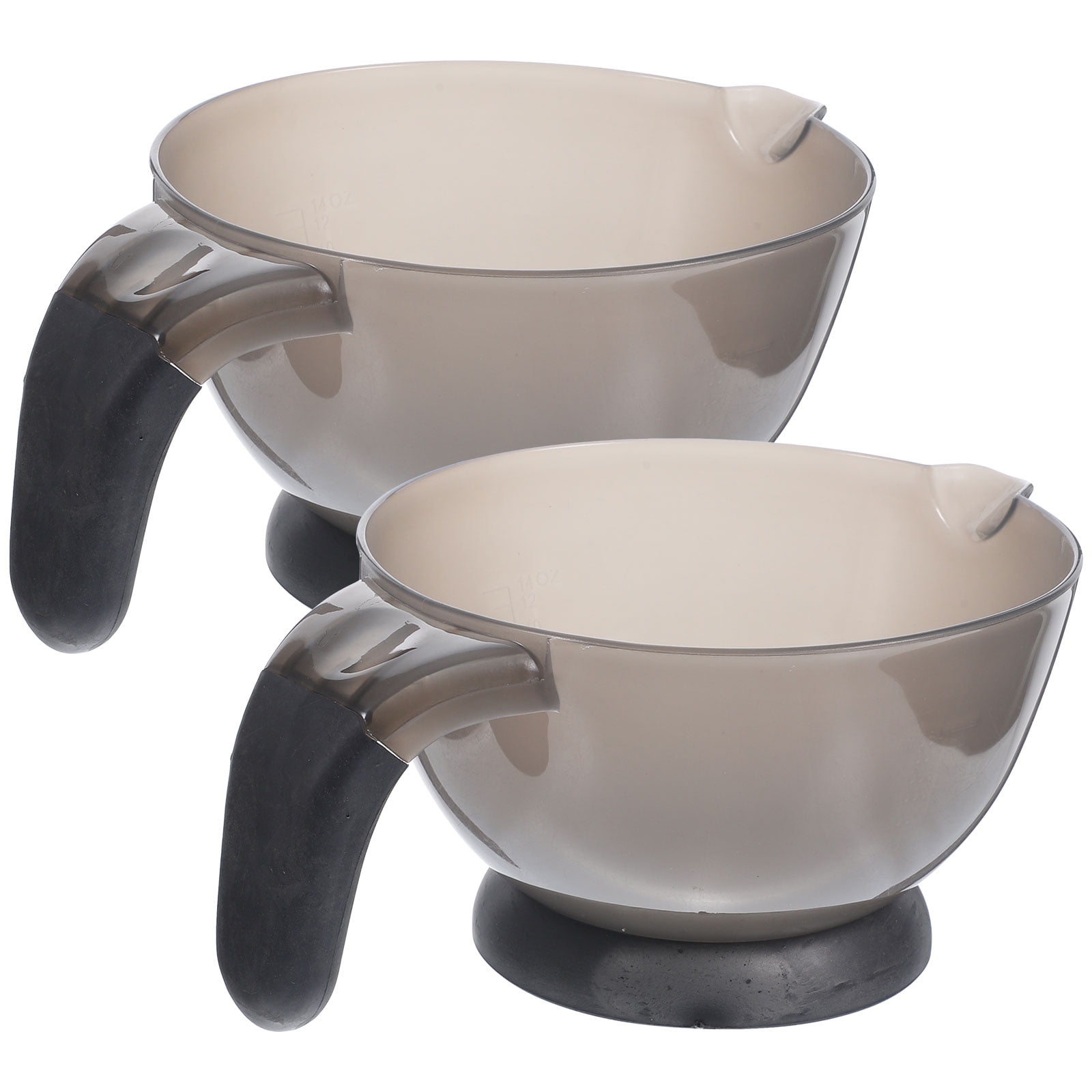 Narrster 2pcs Hair Dye Mixing Bowls Hair Dye Bowls Hair Tinting Bowl ...