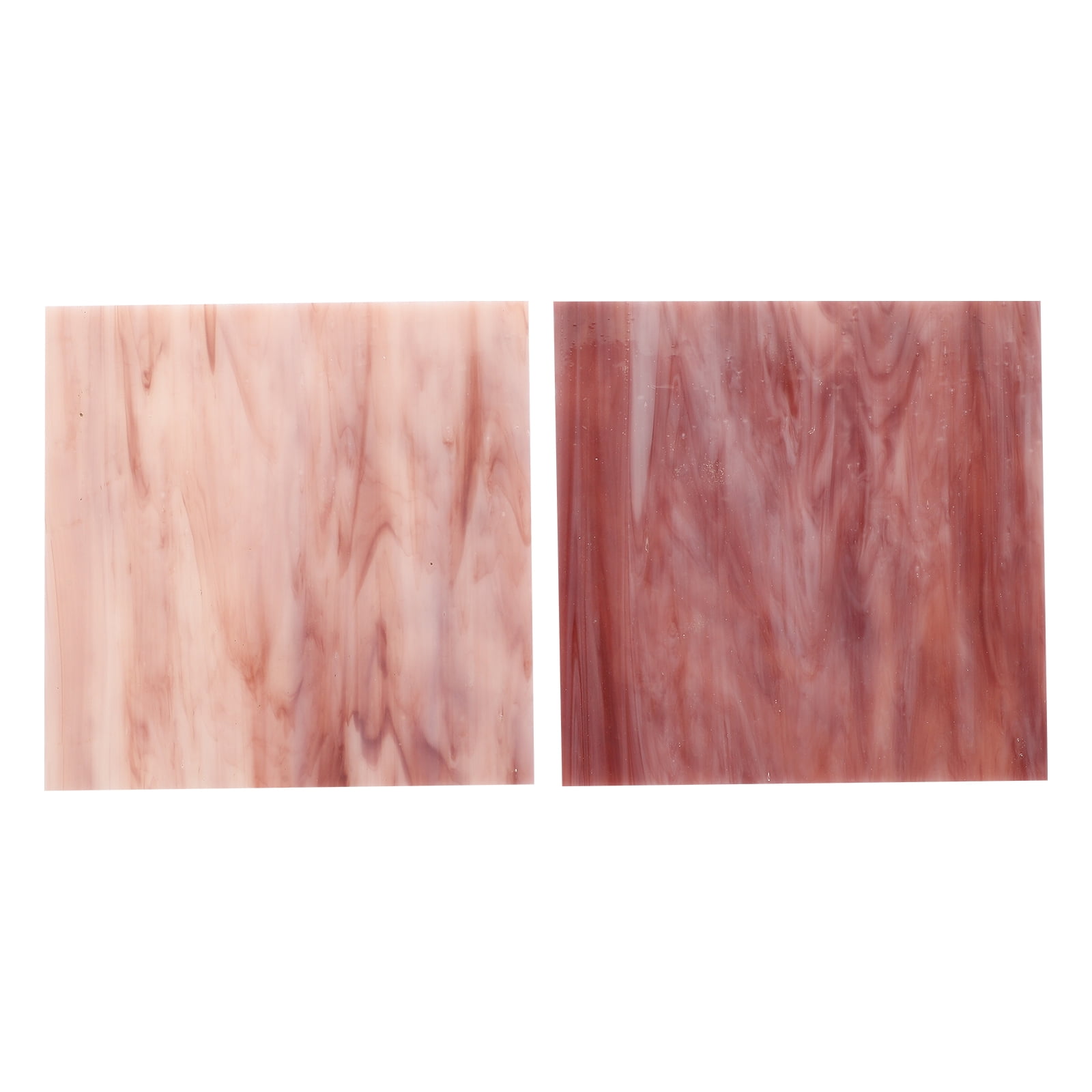 Narrster 2pcs Stained Glass Sheets Mosaics Tiles for DIY Craft Mosaic ...