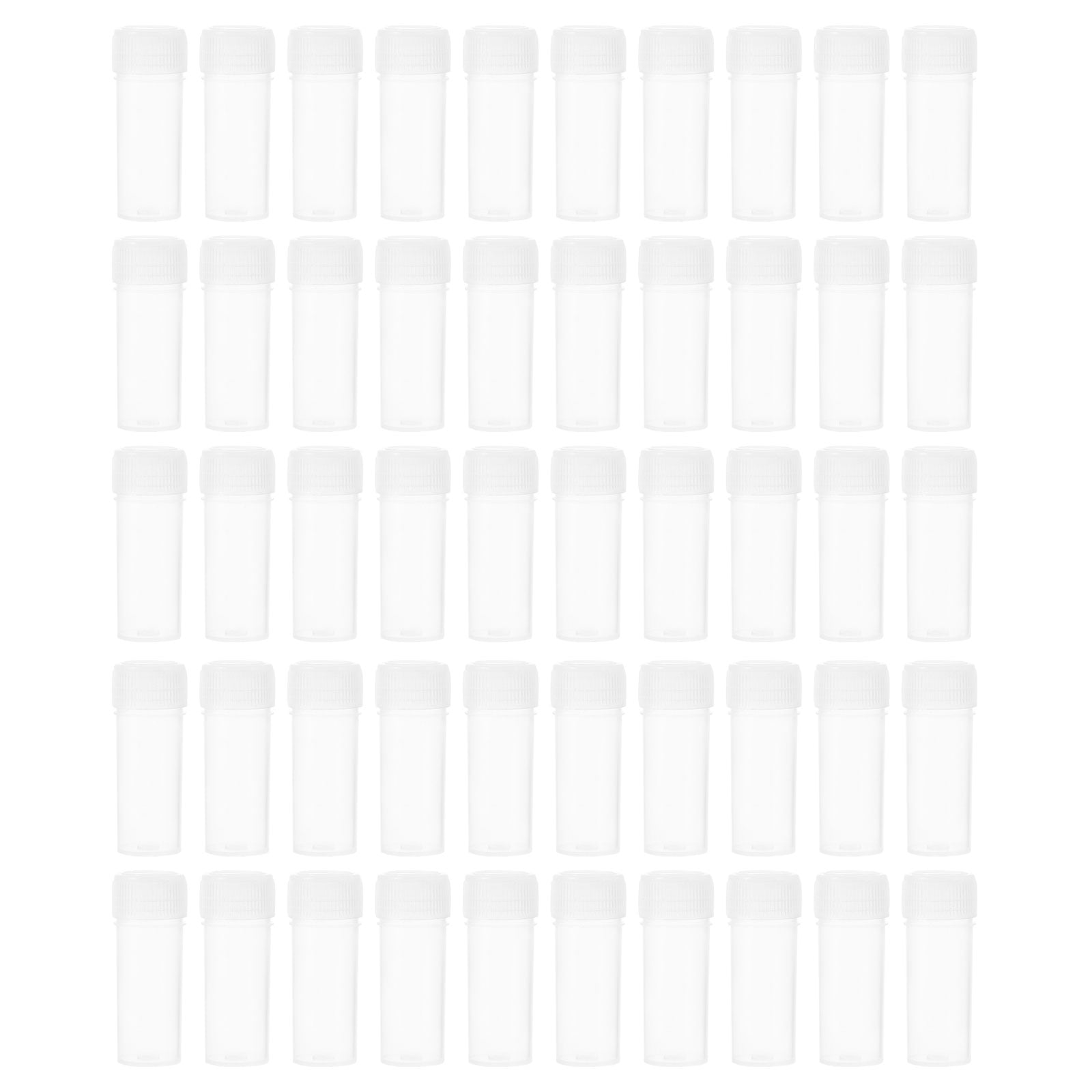 Narrster 50Pcs DIY Needle Storage Tubes Multi-purpose Small Empty ...