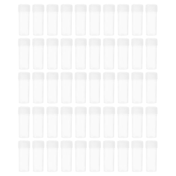 Narrster 50Pcs DIY Needle Storage Tubes Multi-purpose Small Empty ...
